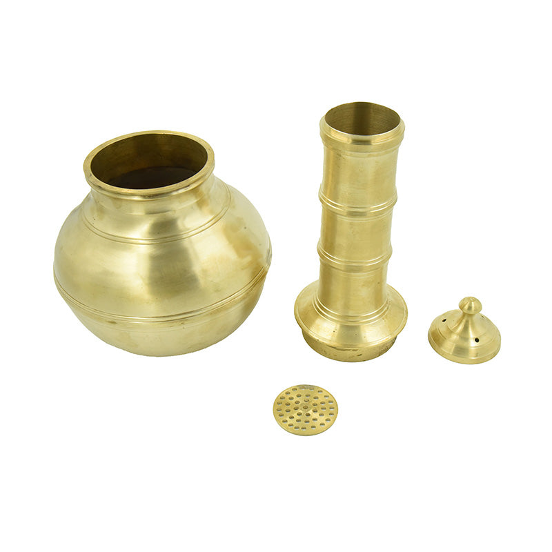 Traditional Bronze Puttu Maker - Puttu Kutti - Kudam – The Coconut Store